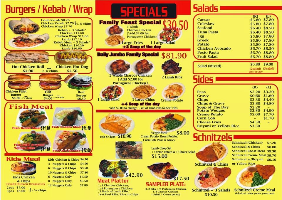 I Need My Food!: Western Cuisine - Charco The Flaming Chicken