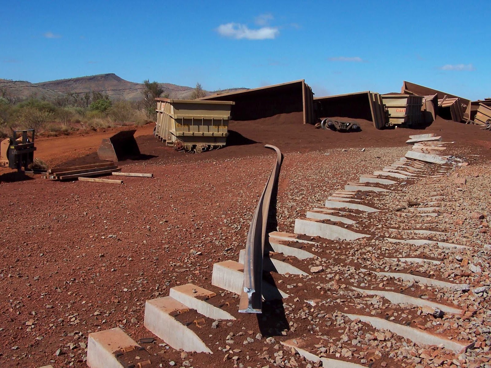 Industry Mayhem: Train Crash - BHP Yandi