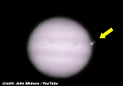 Comet Impact on Jupiter, Captured on Video