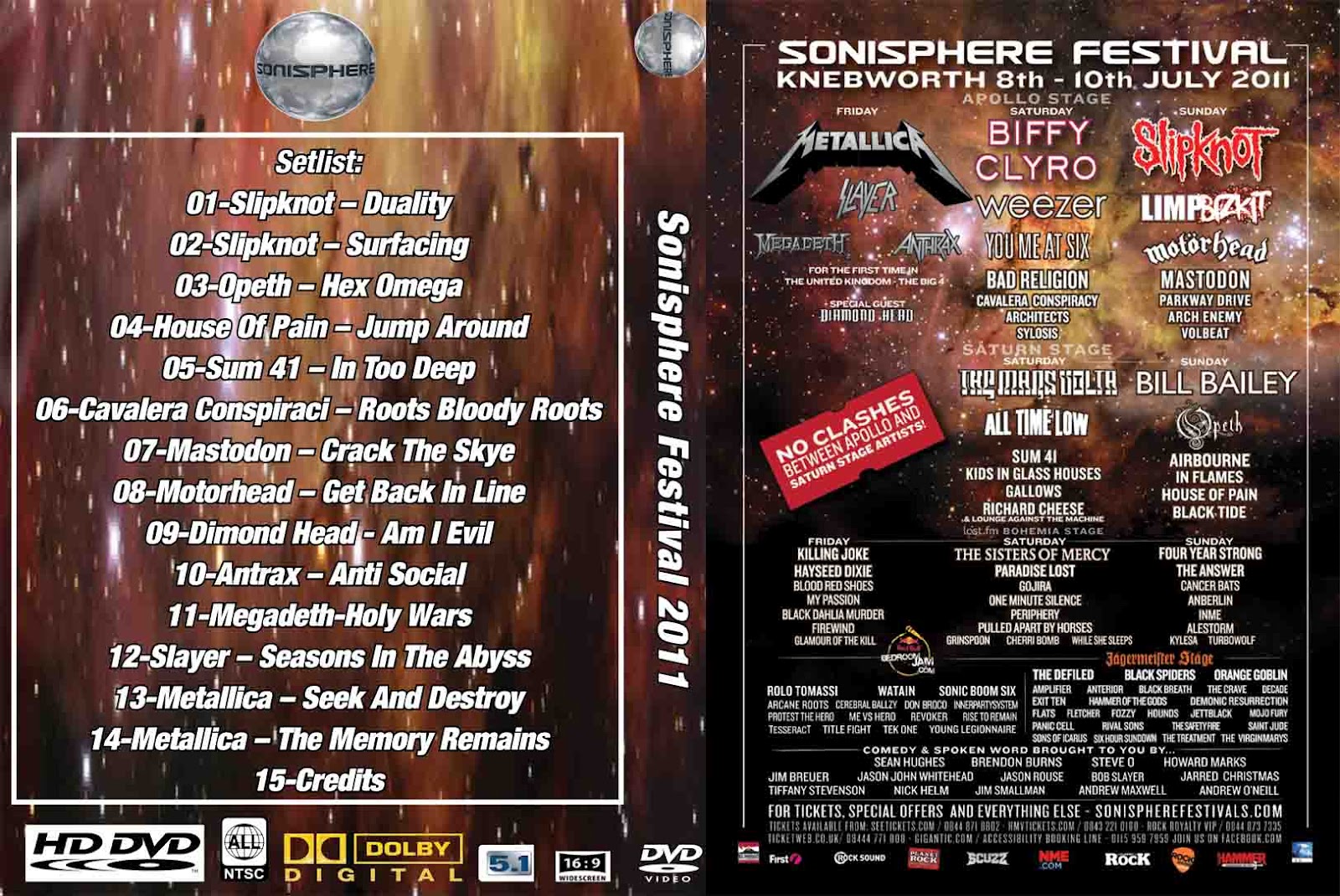 MediafireConcertTH: Sonisphere Festival 2011
