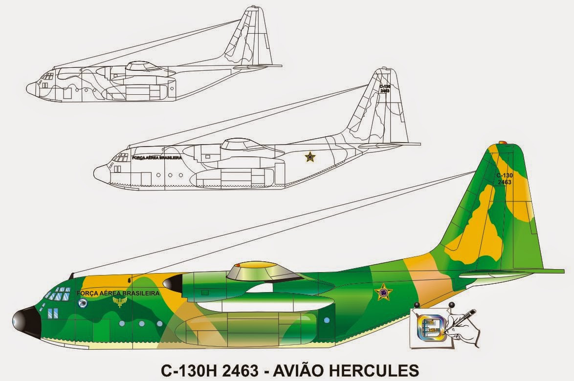 ARTEROCHA: AVIÃO C-130H HERCULES FAB-2463 - Parte 01