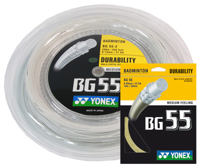 YONEX BADMINTON STRINGS BG55 - YONEX INDONESIA