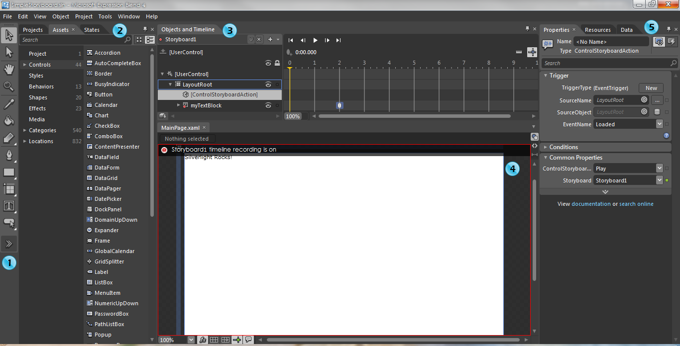 Dashboardsfx Get To Know Microsoft Expression Blend 4