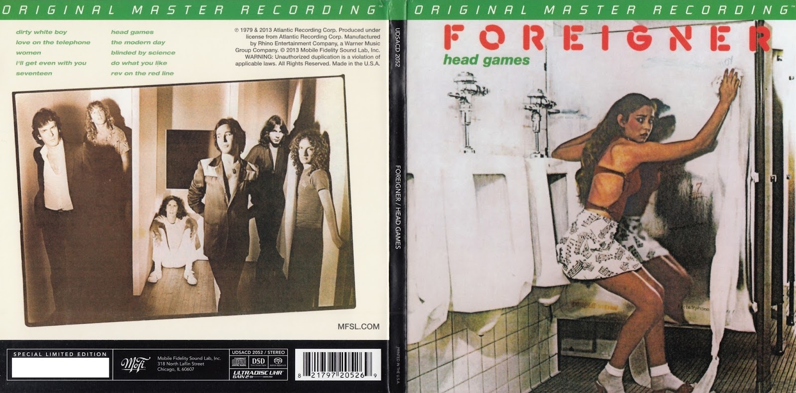 1979 Head Games - Foreigner - Rockronología