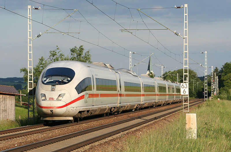 Transportation Picture: German ICE 3 high-speed train