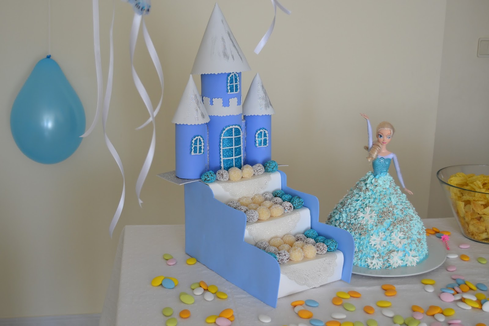 I S: Como fazer um castelo da Elza do Frozen