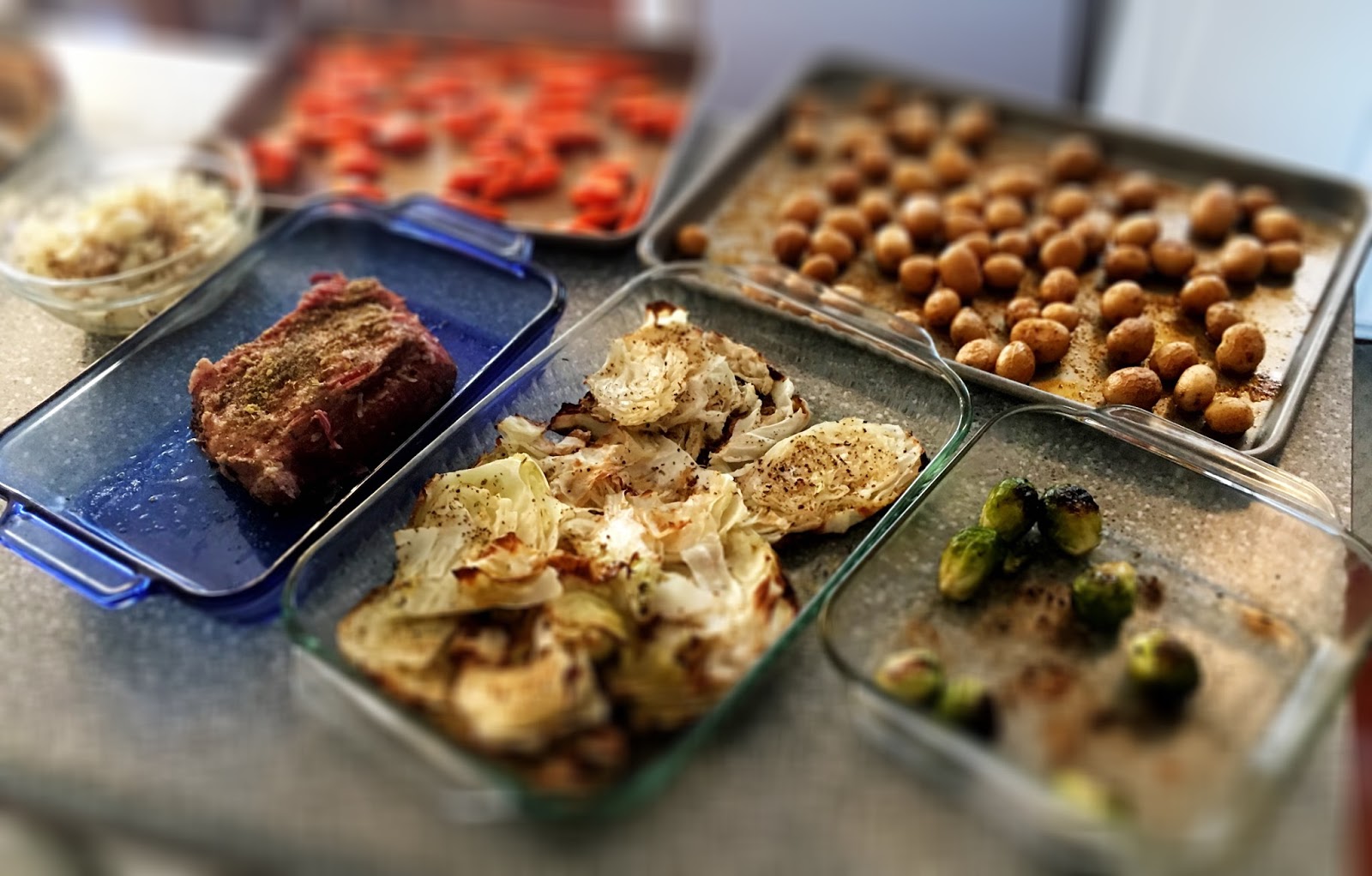 The Sugared and Spiced Kitchen: Deconstructed Corned Beef Dinner