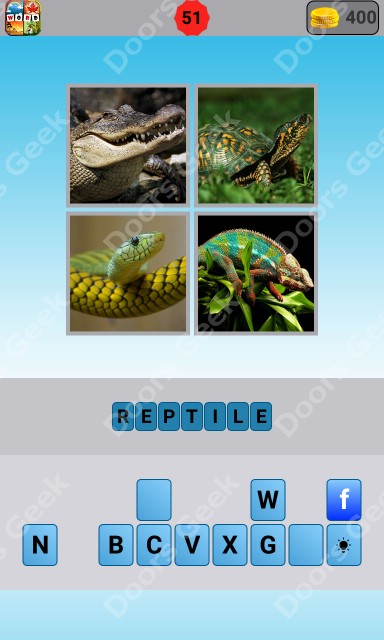 The New: 4 Pic 1 Word Level 51 Answer ~ Doors Geek