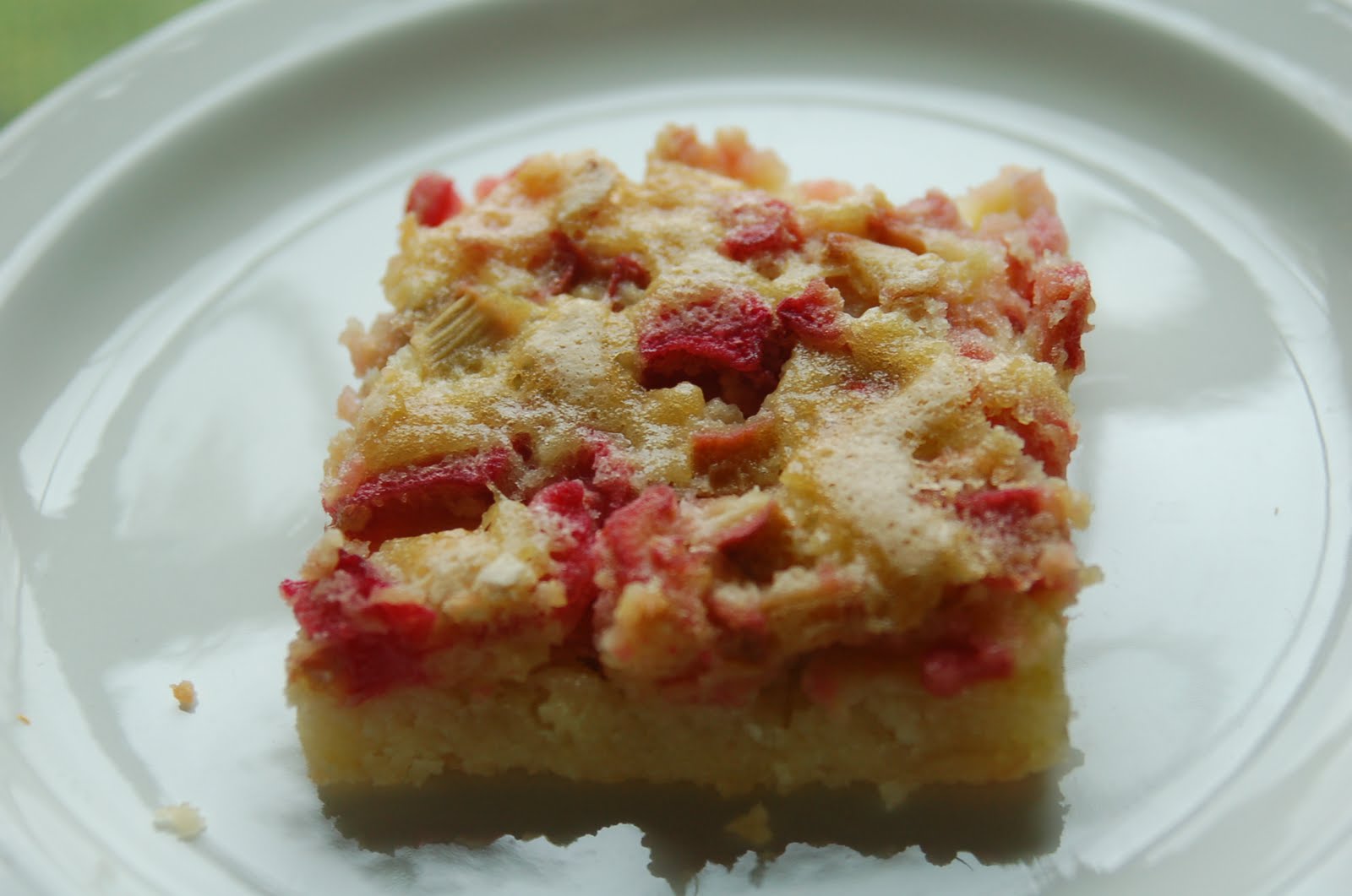Rhubarb Bars