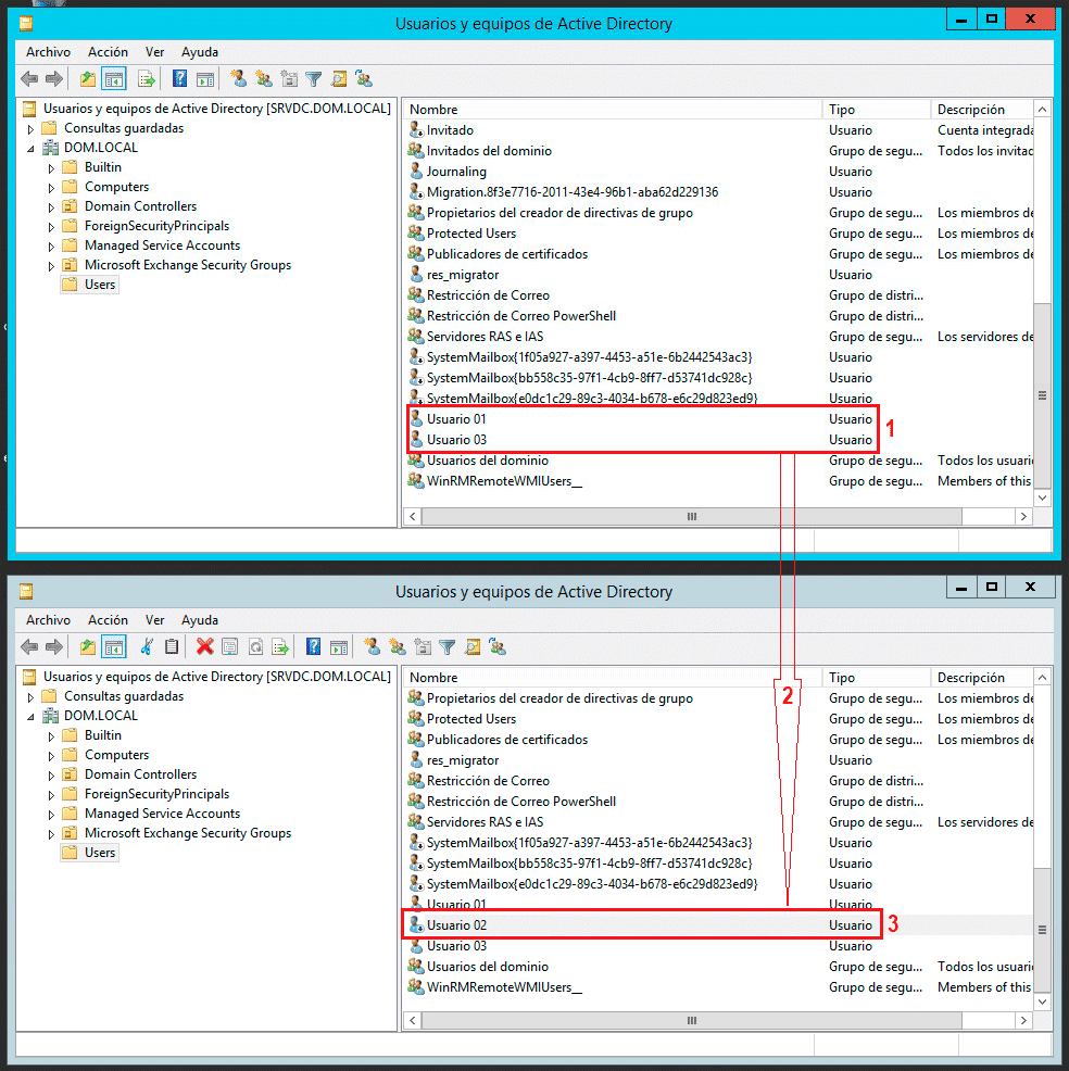 Pantallazos Es Active Directory Ldifde Importar Un Objeto Recuperado Con Nakivo Backup