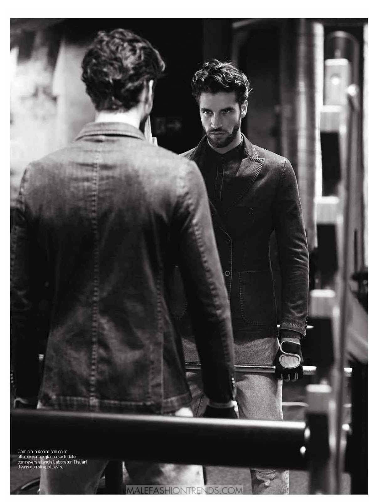 Paul Ferrari por Eleonora Parodi para Men's Health Italia