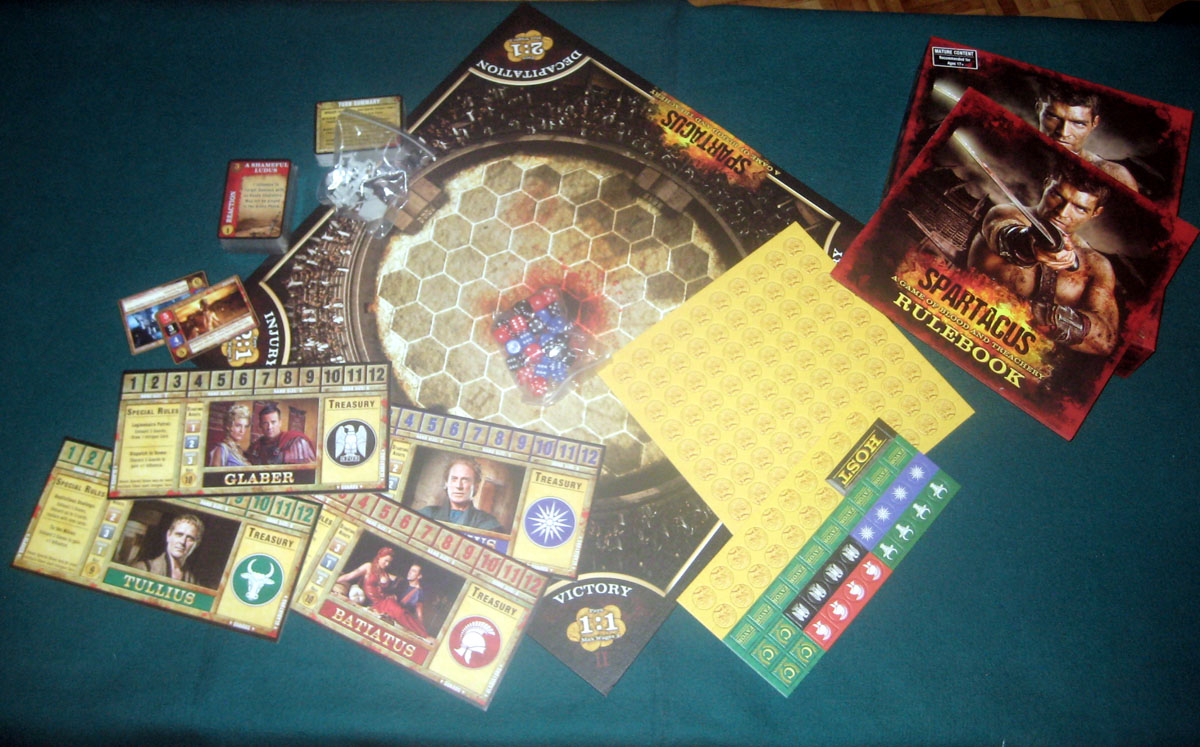 Fairfax & Fairfax Games: SPARTACUS