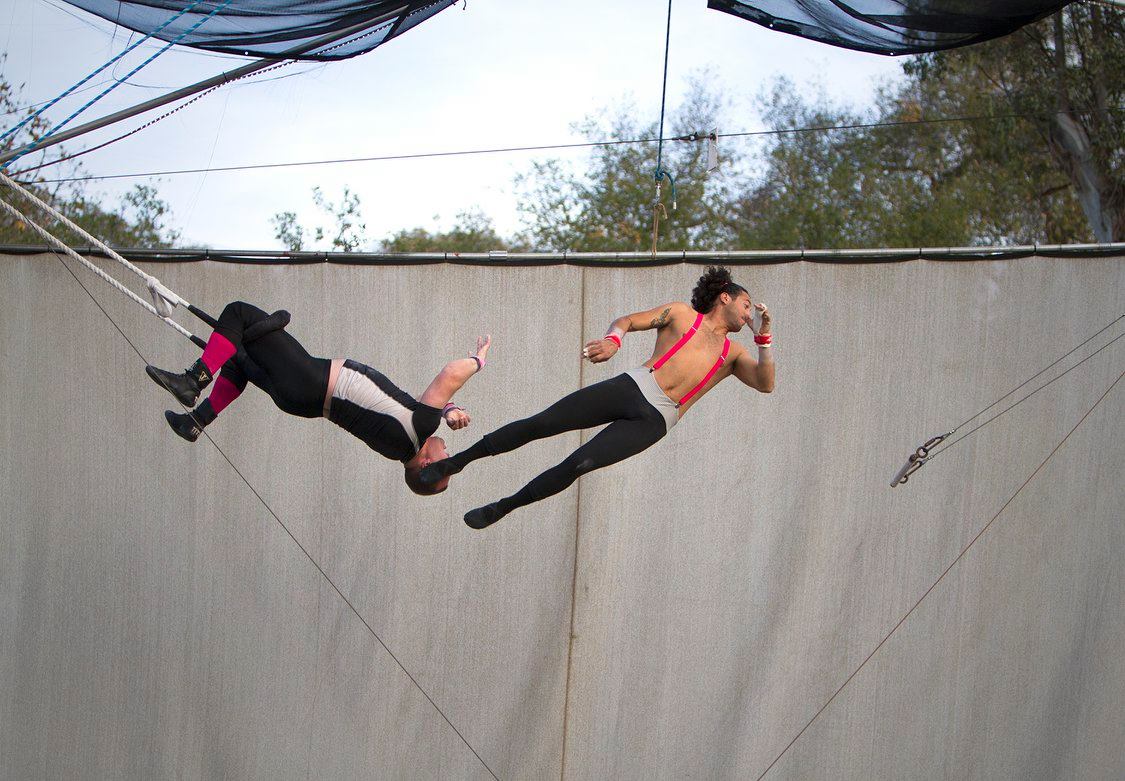 Sensory Overload: Trapeze High Show - Catching and Flying
