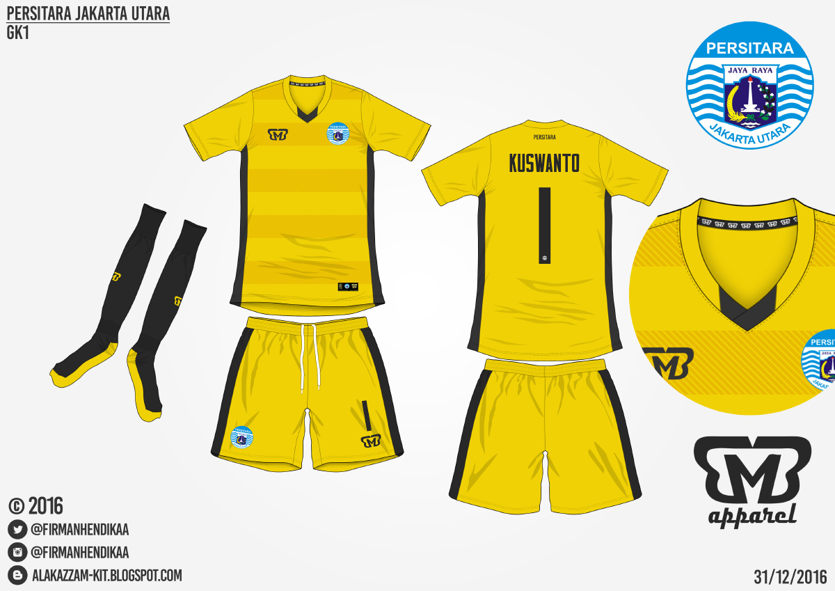 Persitara Jakarta Utara (MBB) | Alakazzam Kit Design