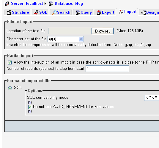 wintekweb infoplus: Exporting and Importing data in Xampp wintekweb infoplus: Exporting and Importing data in Xampp