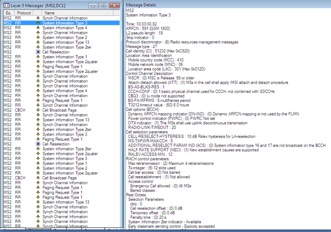 TelecomStudy18 : Layer 3 Message in GSM