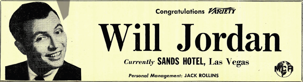 Classic Television Showbiz: An Interview with Will Jordan - Part Eight