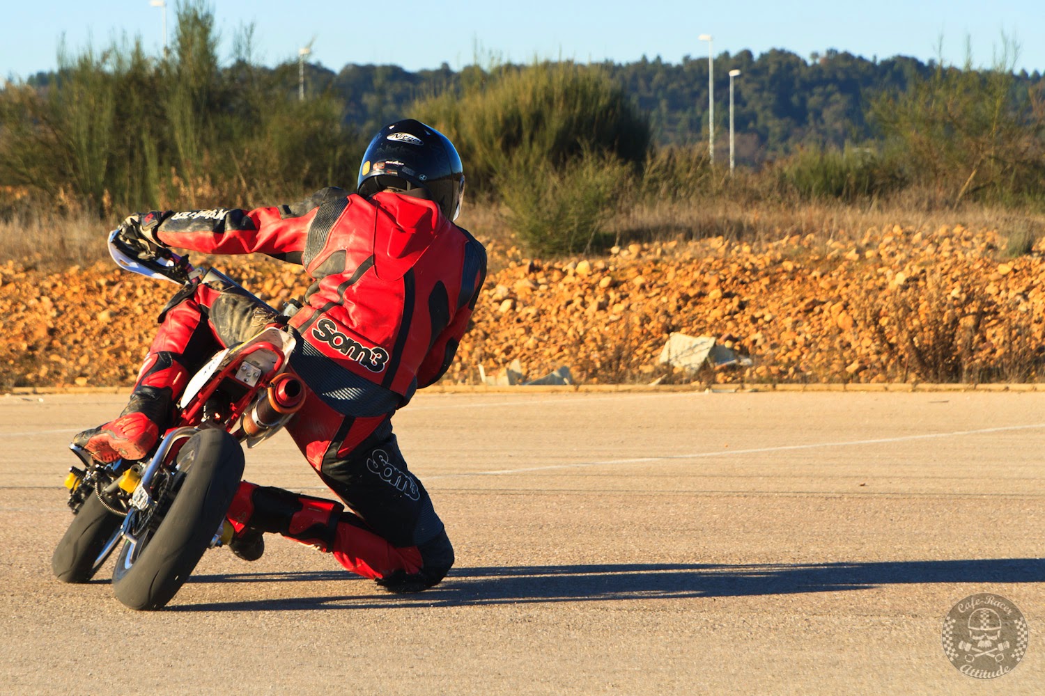 Cafe Racer Attitude: Pit Bike Afternoon