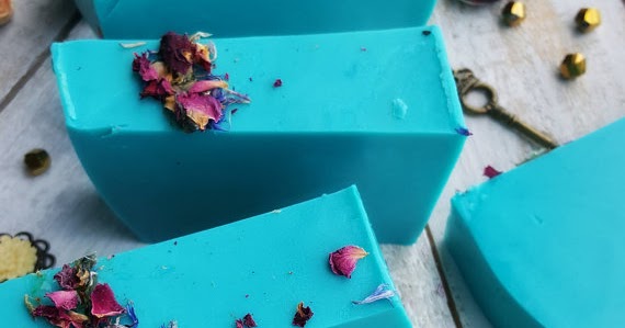 The Soap Bar: Summer Blue Handmade Soap