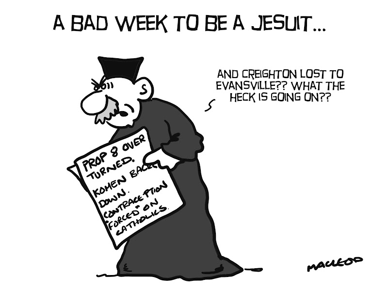 MacLeod Cartoons: Tough Time for Catholics