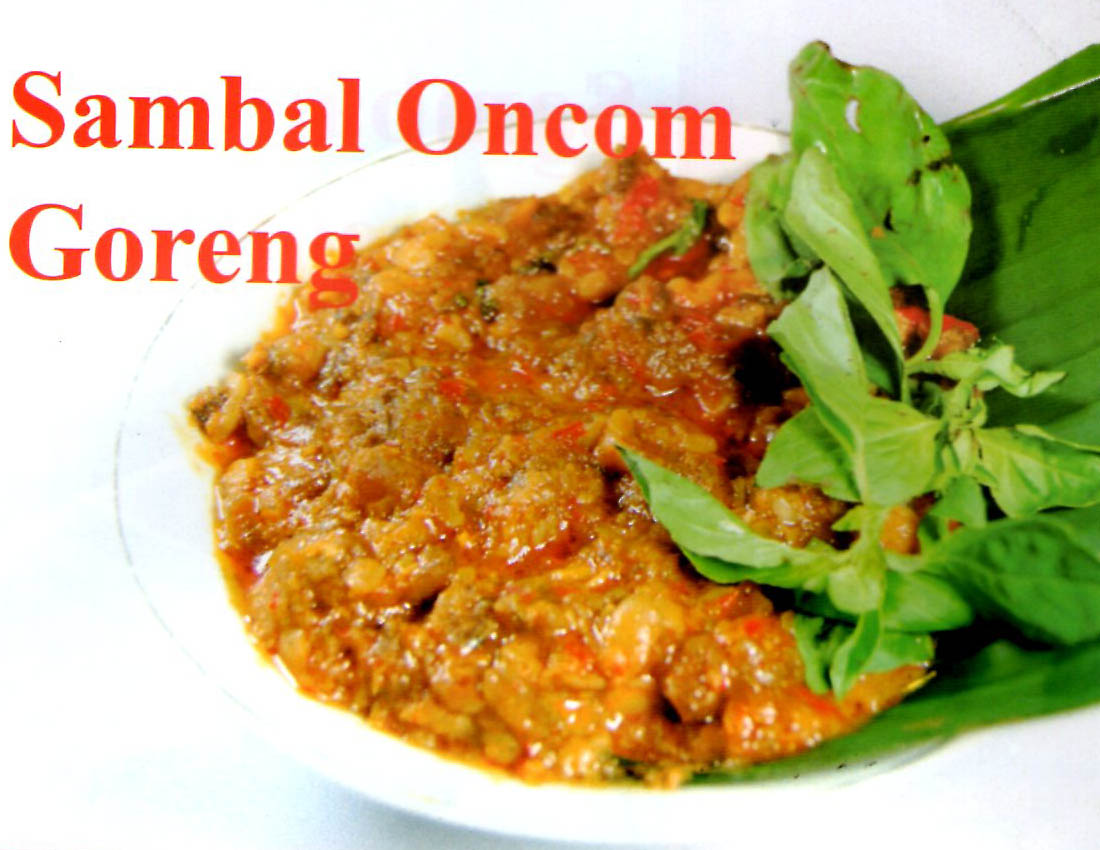 Resep Sambal Oncom Goreng