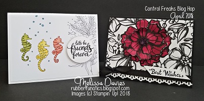 RubberFUNatics: Control Freaks April Blog Hop - Pop of Color