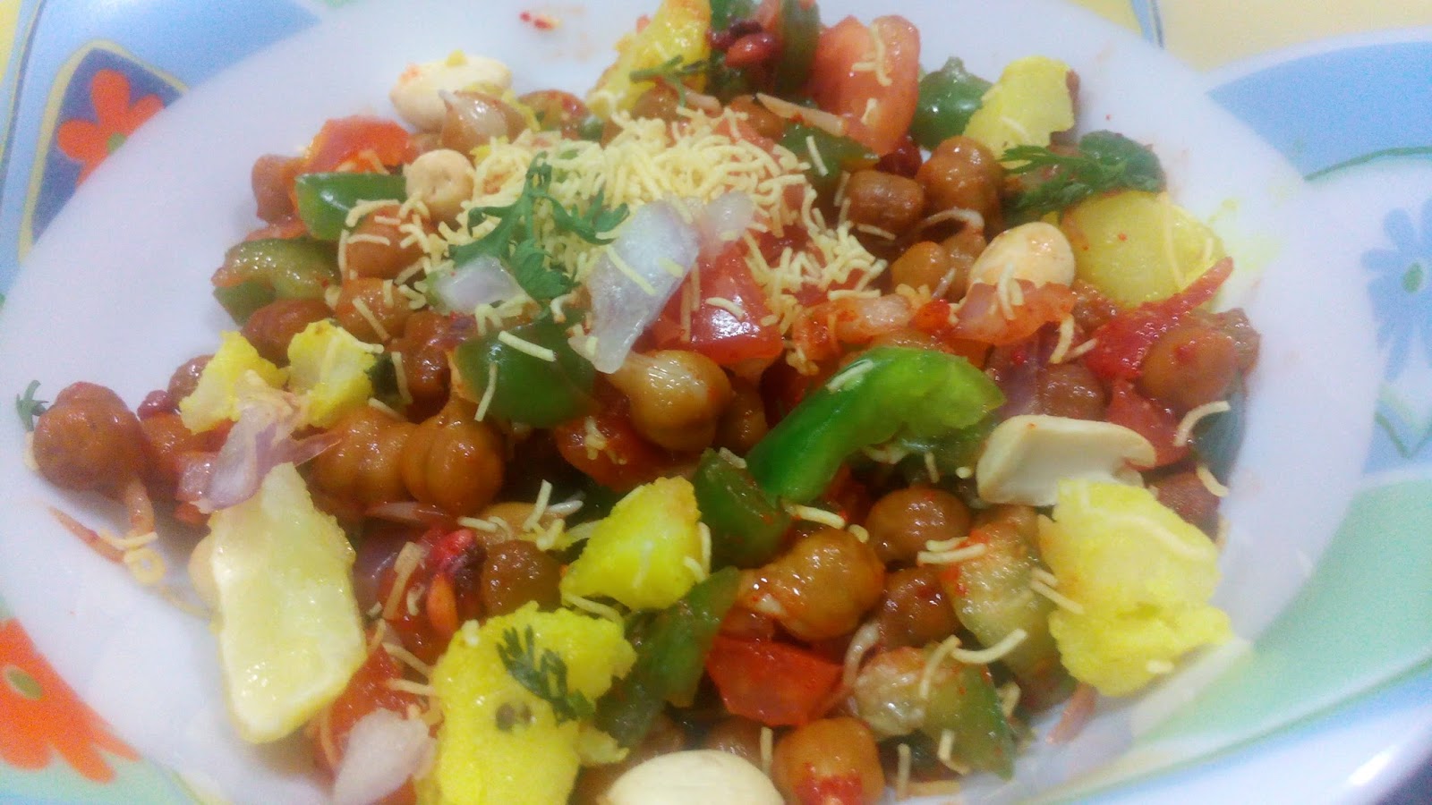 Aloo Black Chana Chat recipe |Alu kala chana chaat | Annapurna