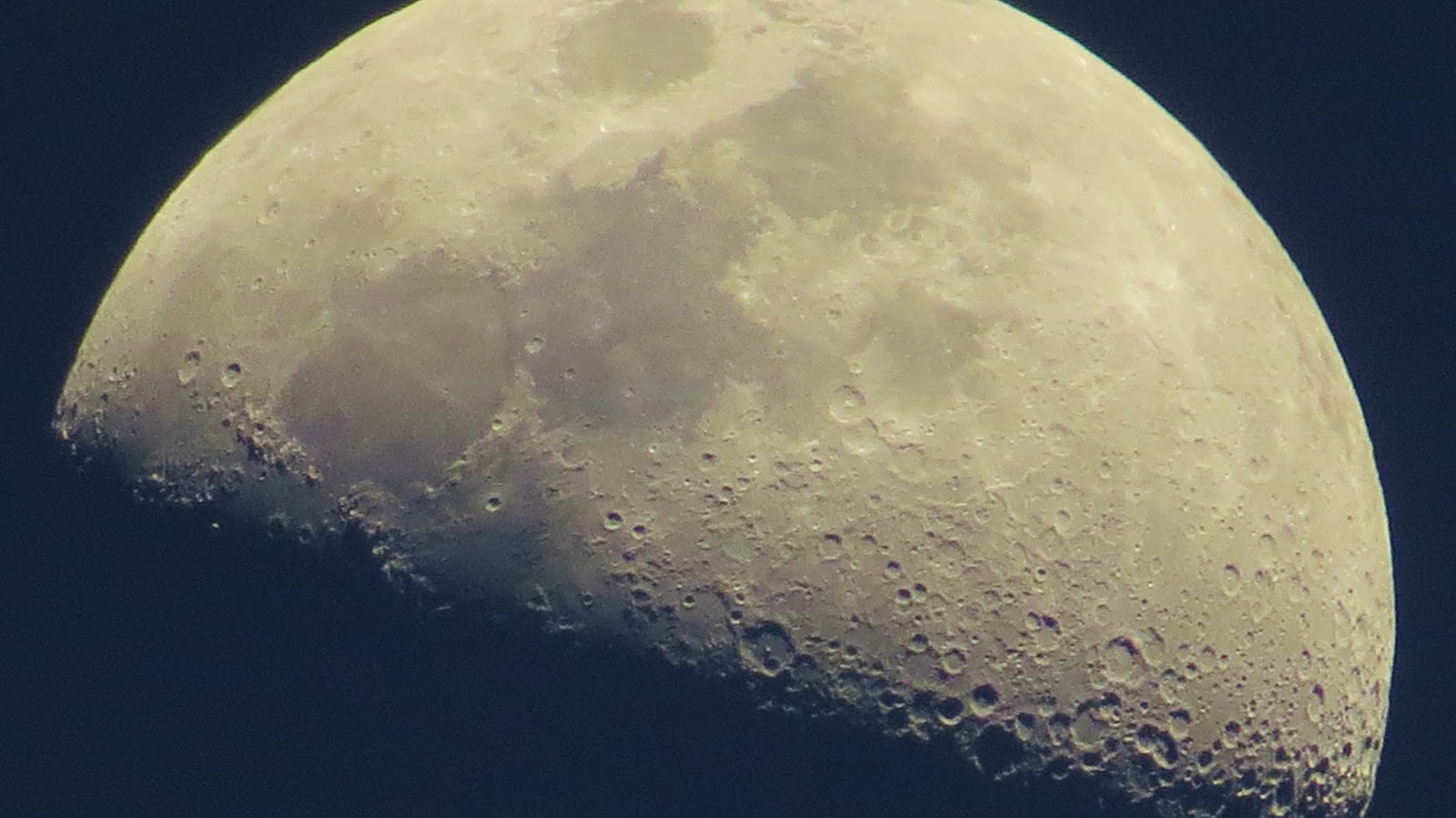 Let Your Light Shine: Half A Moon