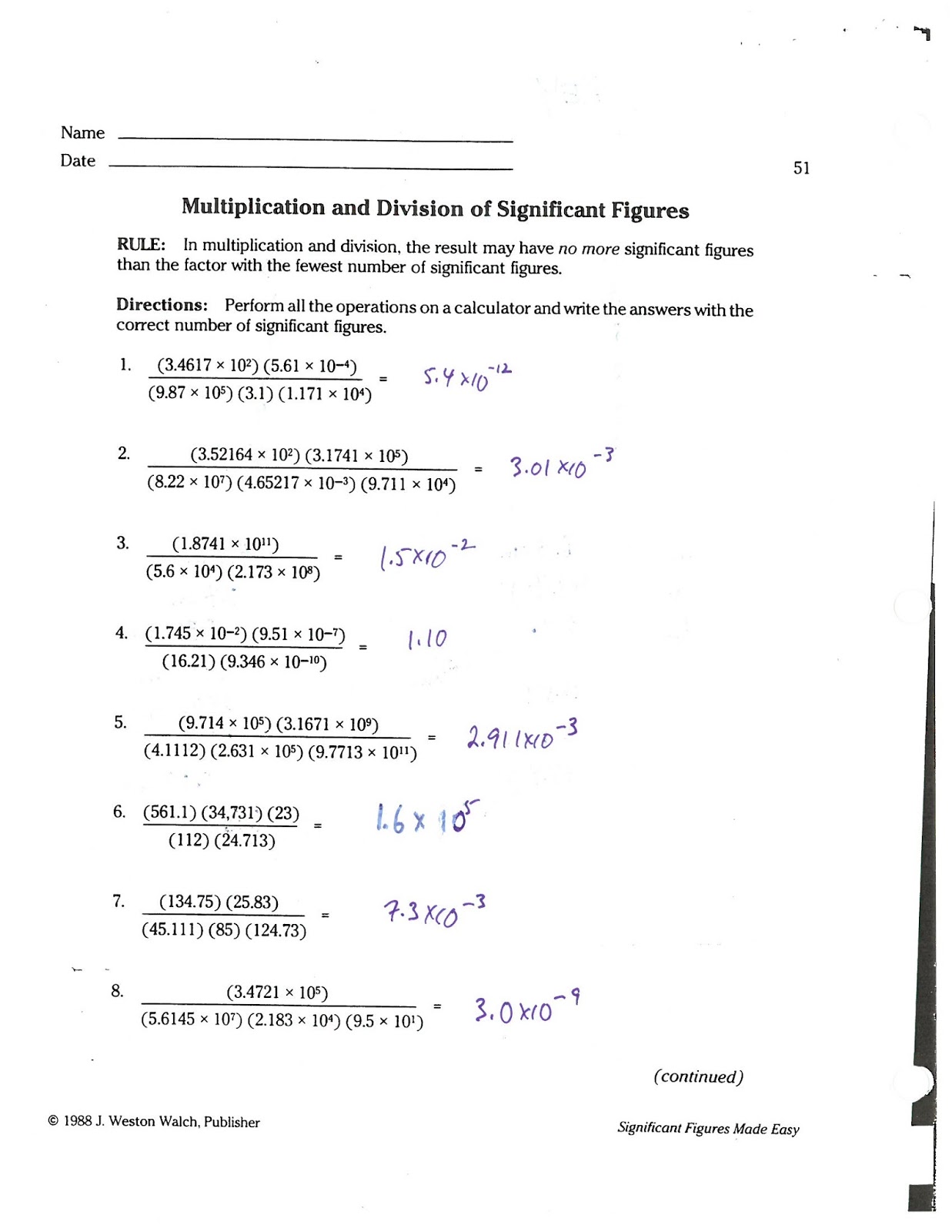Mr. Kasprick's Physics 30 Class: Science/Math/Physics Review