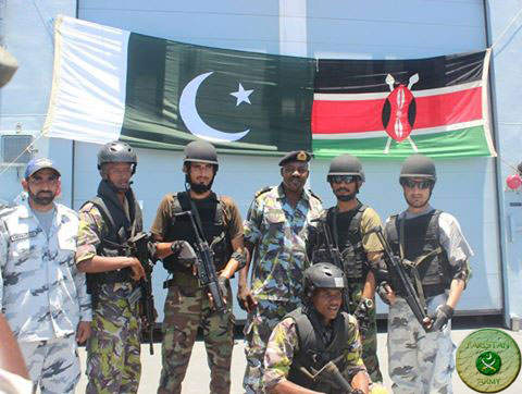PAKISTAN NAVY SHIP ASLAT ON OVERSEAS DEPLOYMENT- VISITS KENYAN PORT ...
