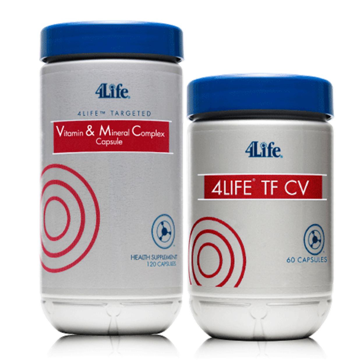 4life Putrajaya: TF CV + TF Targeted Vitamin & Mineral Complex