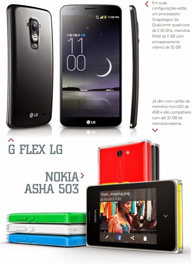 GADGETS: Cada vez mais smart os novos modelos de celulares que chegam ...