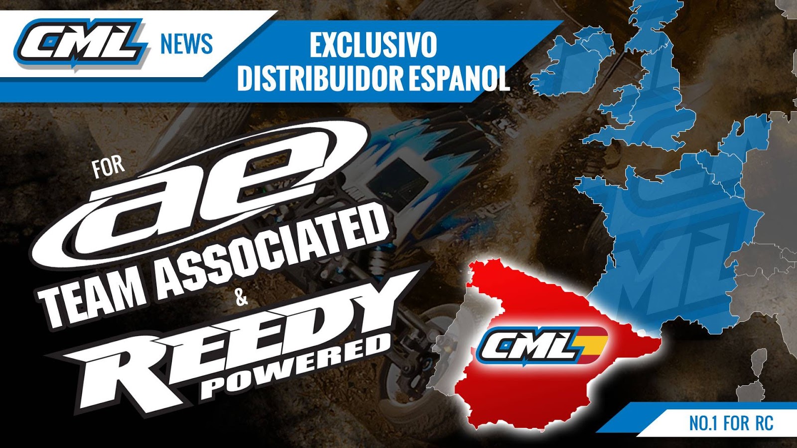 CML DistributionがスペインにおけるTeam Associatedの販売代理店に|ラジコンもんちぃ - ラジコンニュースサイト
