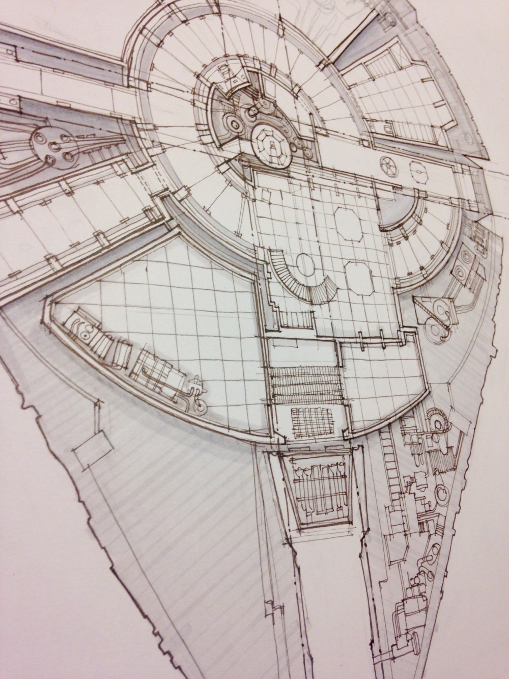 World Of Technology: Incredibly detailed blueprints of iconic star wars ...