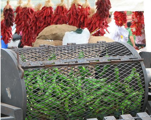 The Taos Unlimited Blog: A Question of Taste: Chile Roasting Season