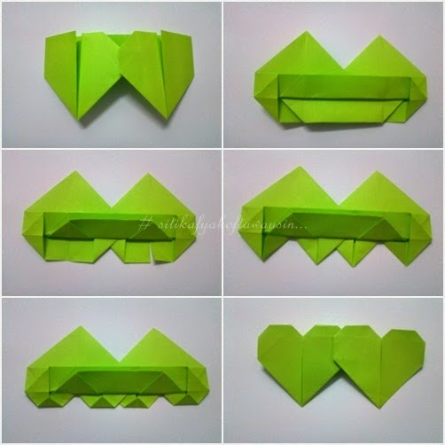 origami love ~ origami instructions art and craft ideas