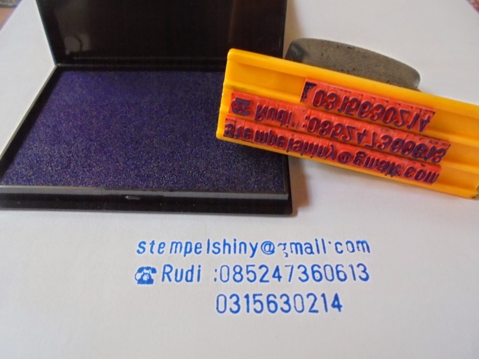 stempel shiny : stempel modern