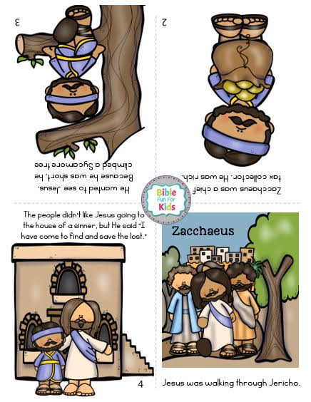 Zacchaeus Meets Jesus | Bible Fun For Kids