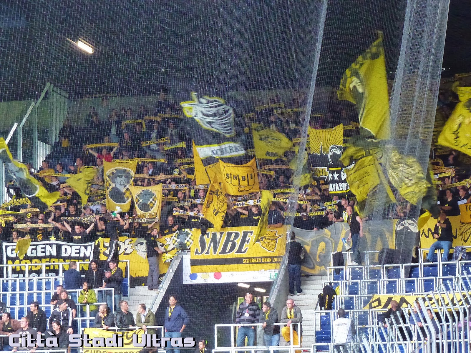 Città Stadi Ultras: FC Luzern - BSC YB Bern