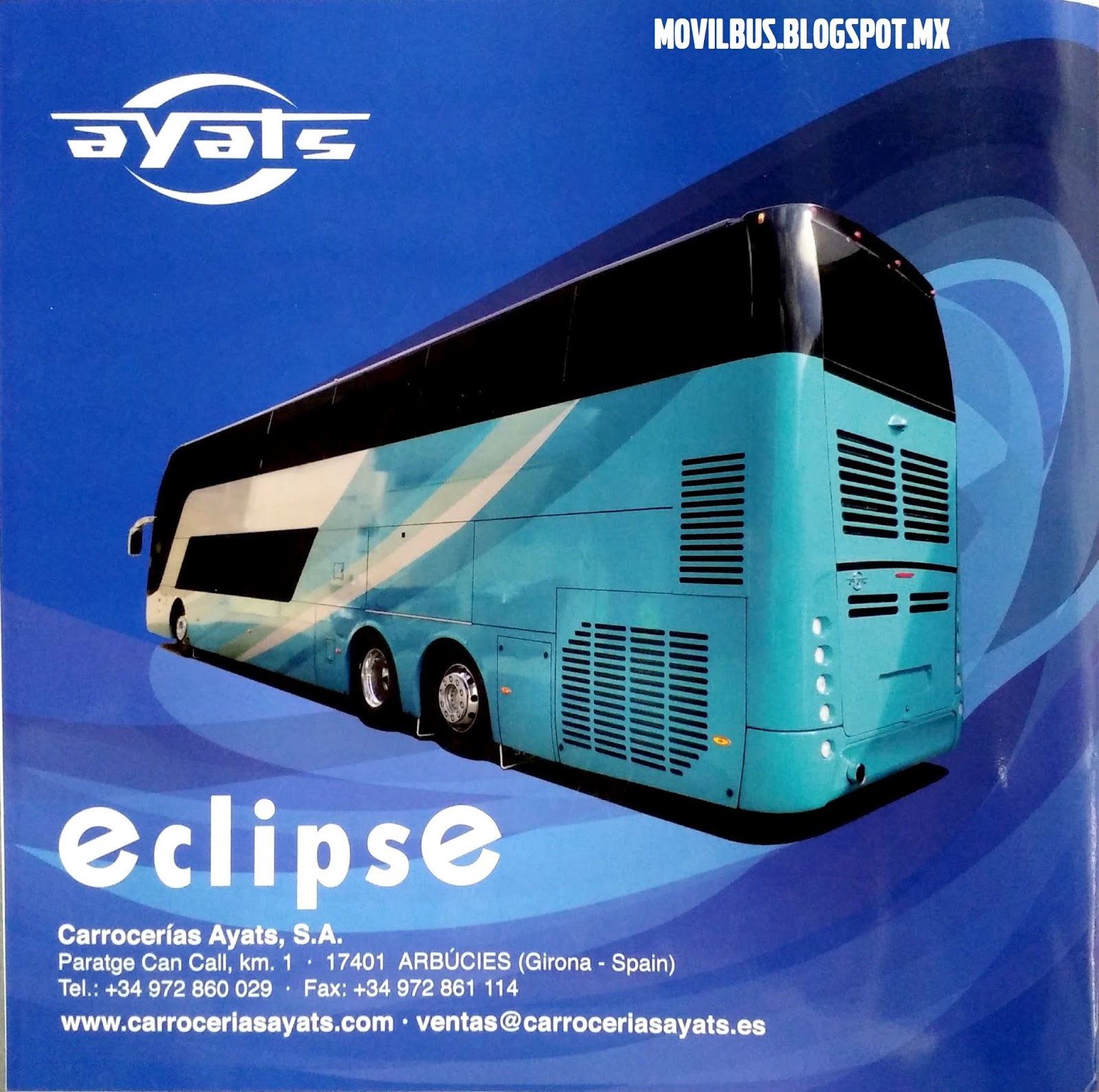 Ficha técnica AYATS ECLIPSE.