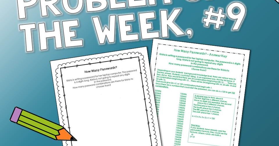 Problem of the Week #9