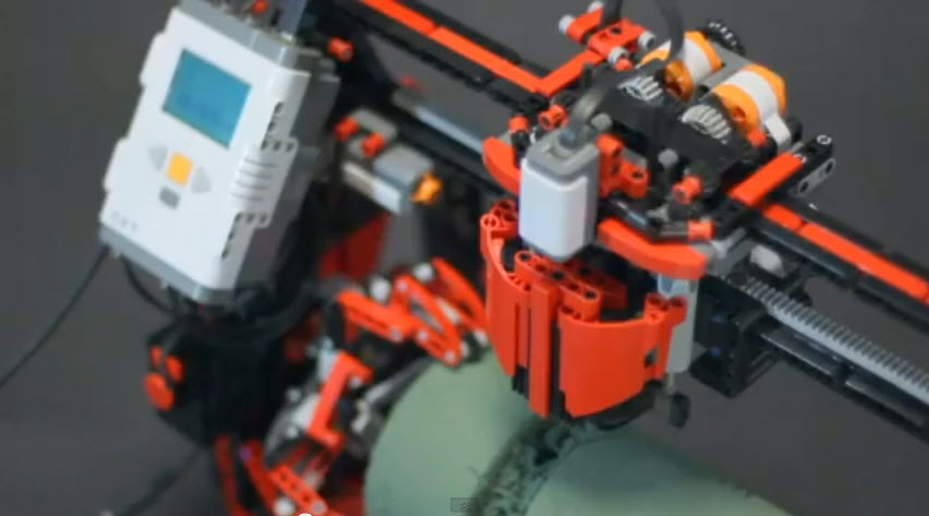 LEGO 360° Milling Machine Present | Machine Tool Concept.
