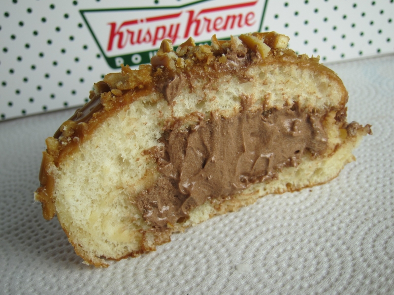 Review: Krispy Kreme - Caramel Pretzel Donut | Brand Eating