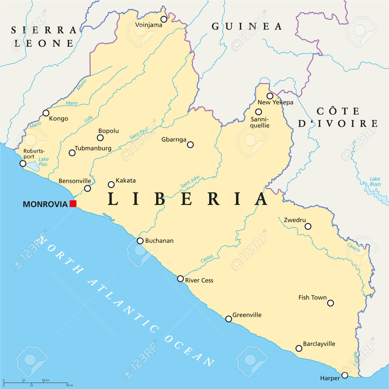 Geografia Sem Fronteiras: Libéria