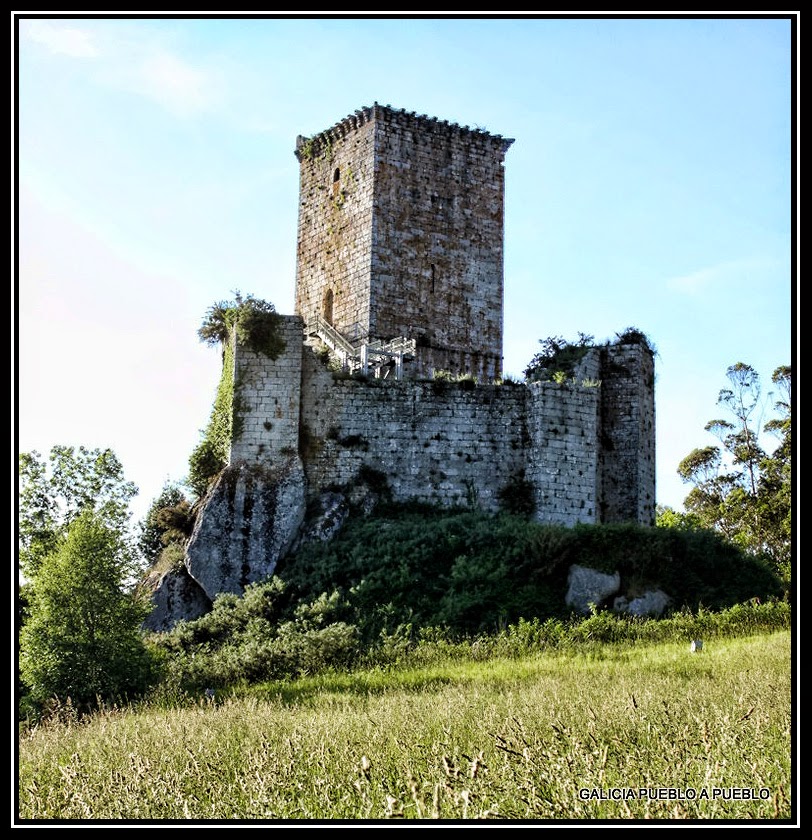 GALICIA PUEBLO A PUEBLO: CASTILLO DE ANDRADE O NOGUEIROSA, PONTEDEUME