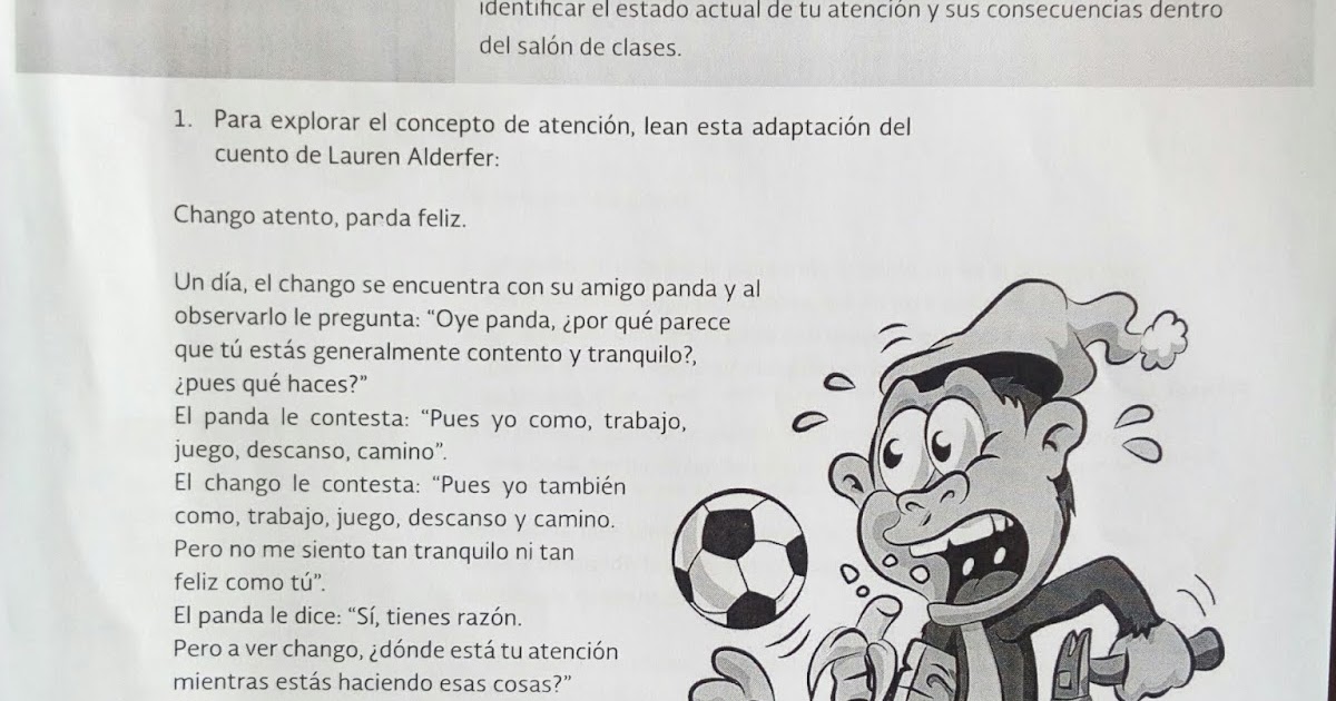Informática 2: Ficha de Identidad y Mente: Chango con Reflexión.