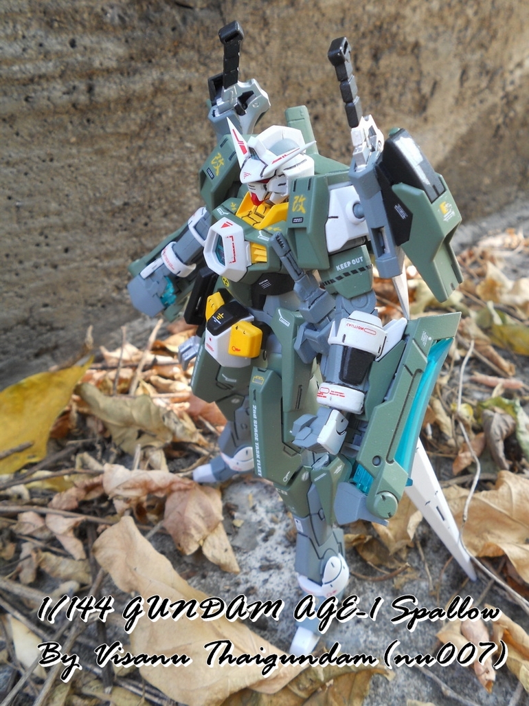 HG 1/144 Gundam AGE-1S Spallow Dragon momoko brand