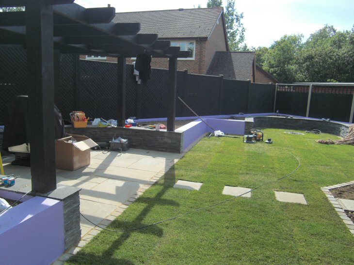 A Life Designing: Garden Design Ideas - Small Shallow Garden - Update 5