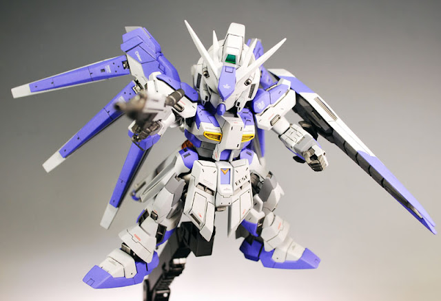 GUNDAM GUY: SD RX-93-v2 Hi-v Gundam - Custom Build