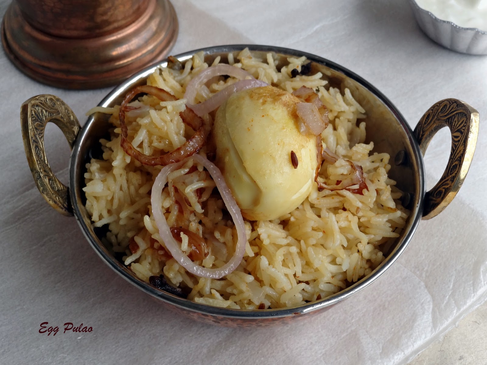 Egg Pulao – Myriad Blends